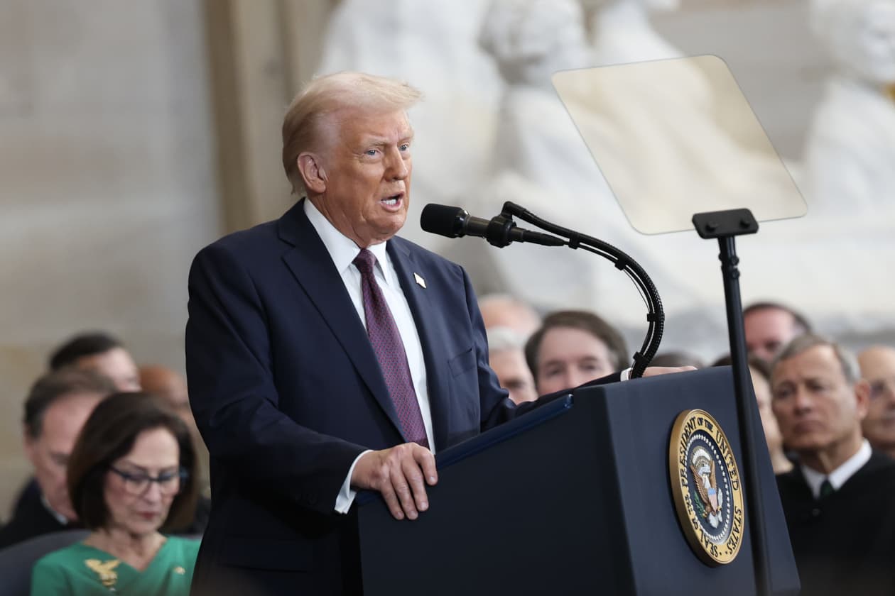 Trump’s Day 1 executive orders target EVs, inflation, immigration. Here ...