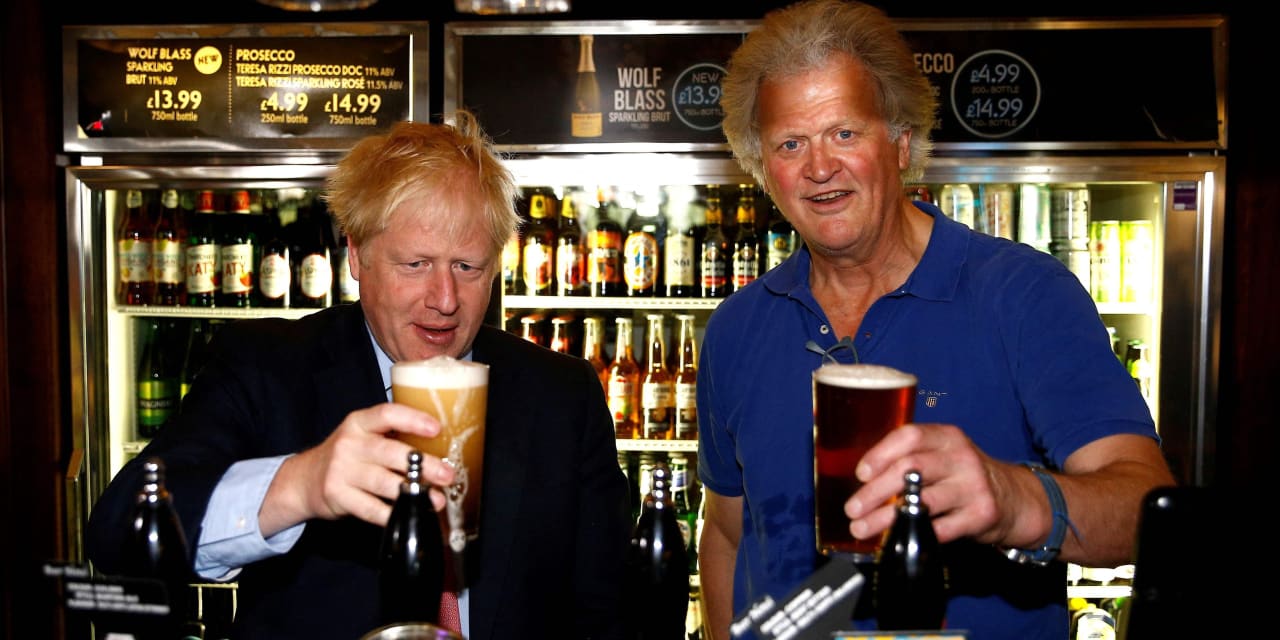 U.K. pub chain J.D. Wetherspoon now makes 38% of it sales from food - MarketWatch