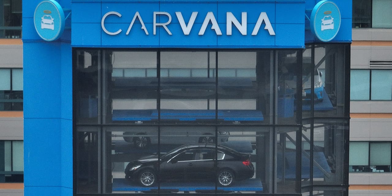 Carvana’s high-yield bonds are rallying along with stock after surprise ...