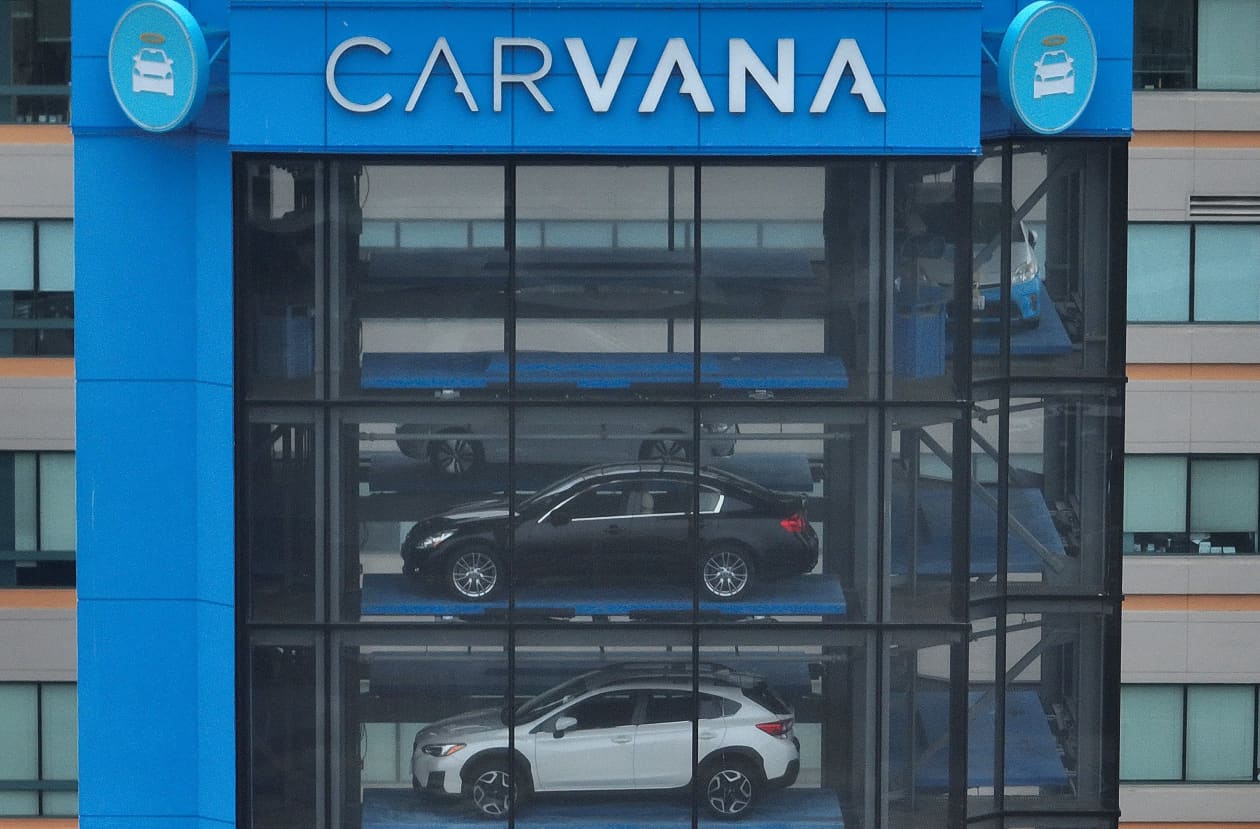 Carvana’s high-yield bonds are rallying along with stock after surprise ...