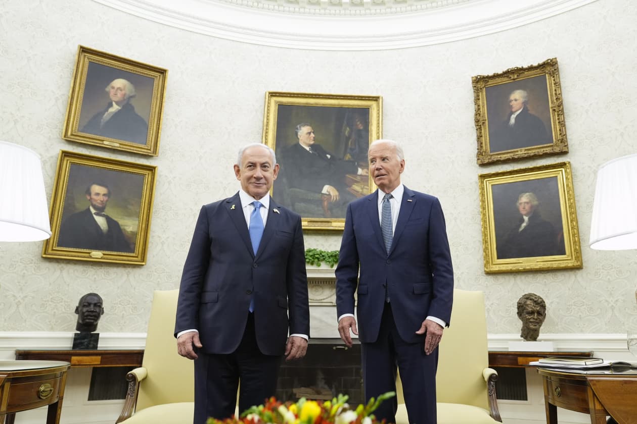 Biden speaks with Netanyahu as U.S. prods Israel and Hamas on cease ...