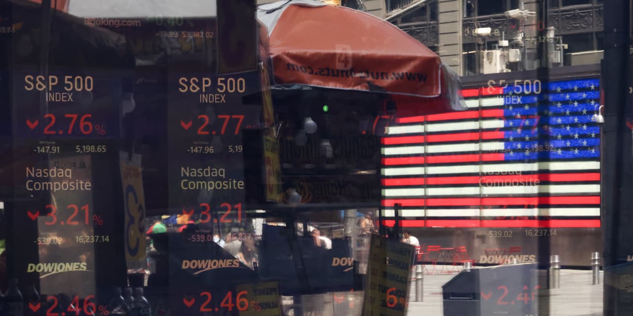 Stock Market Today: Dow ends down nearly 100 points, S&P 500 edges up ahead of CPI inflation ...