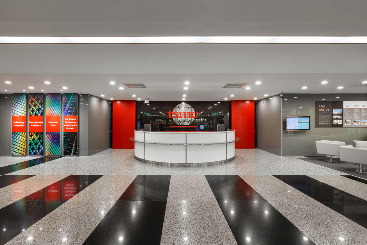World’s largest chip maker, Taiwan Semiconductor Manufacturing, reports ...