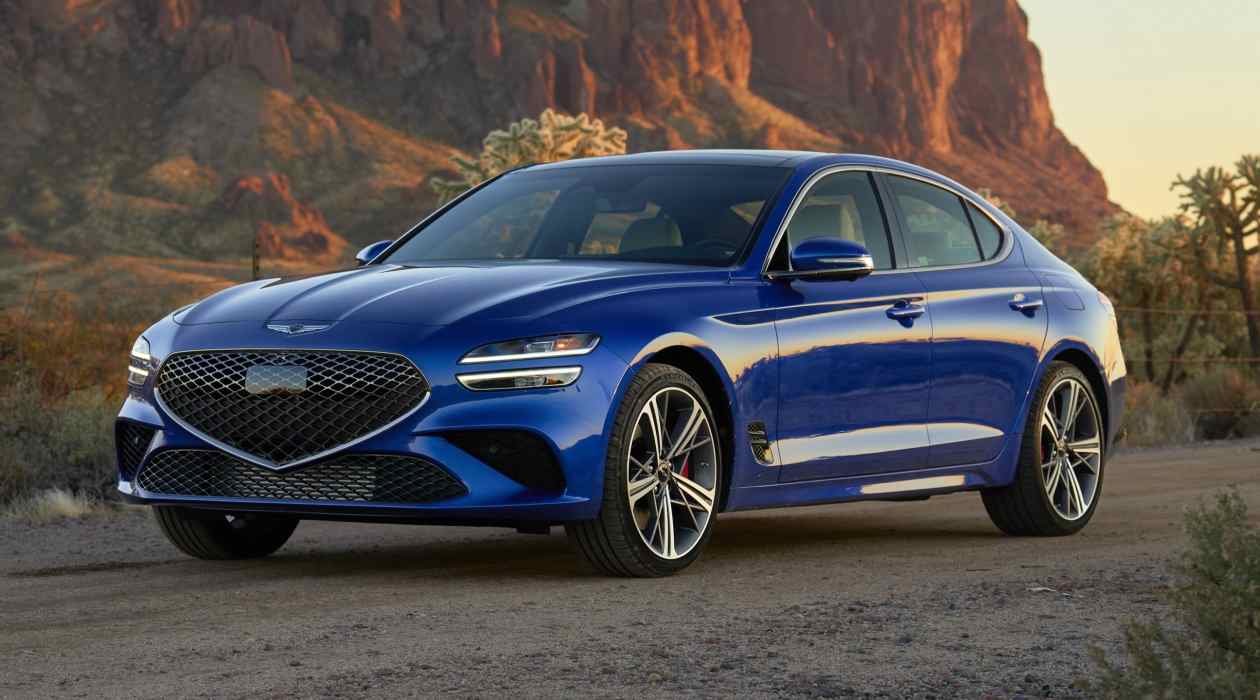 The 2026 Genesis G70 compact luxury sedan is packed with value, quality and driving talent ...