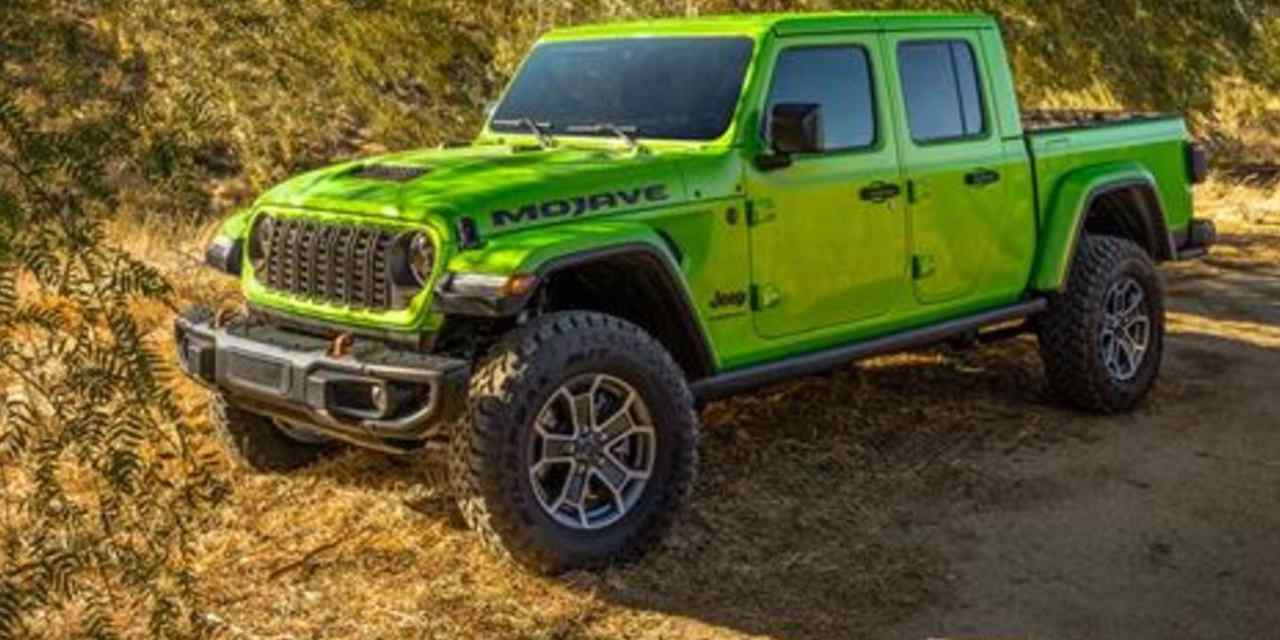 The 2025 Jeep Gladiator: This midsize truck stands out for its off-road ...