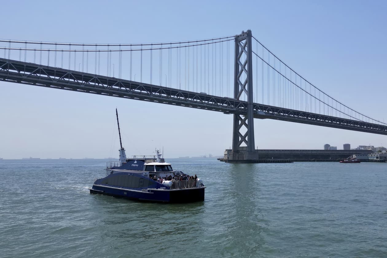World’s first hydrogen-powered commercial ferry to run on San Francisco ...