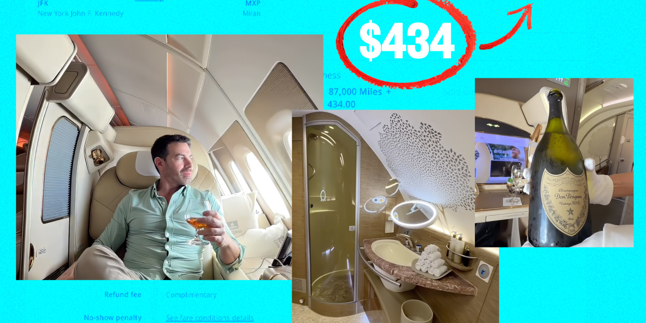 How this traveler booked a $16,000 first-class Emirates flight for $400 ...