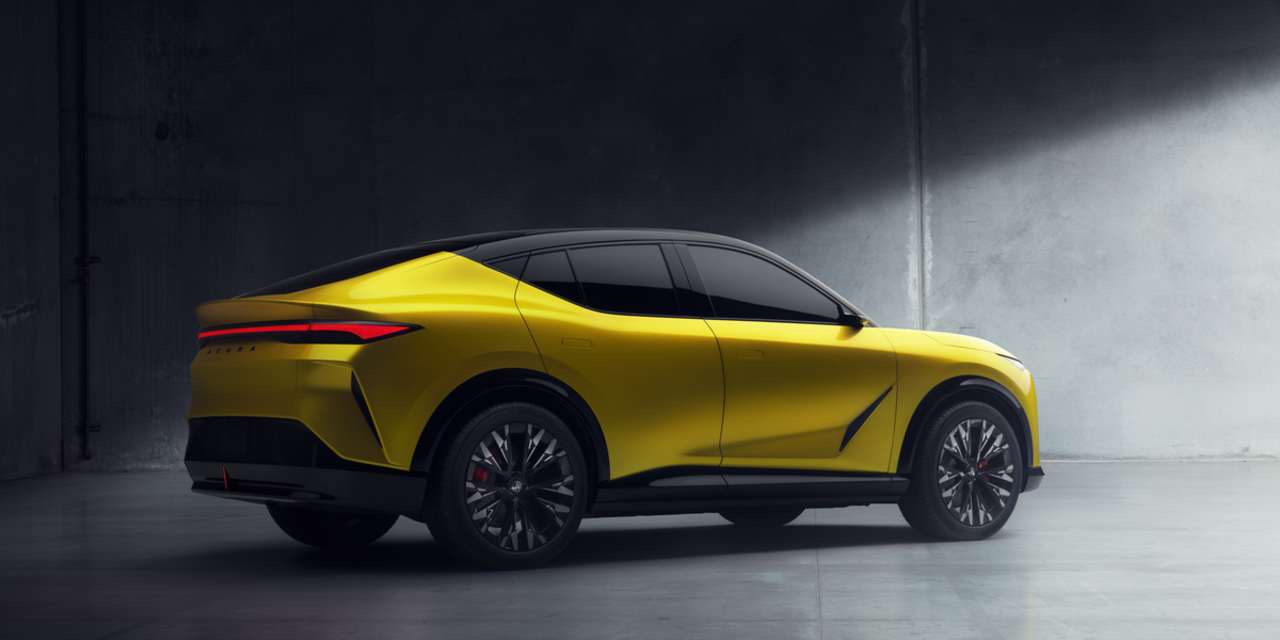 Acura is working on this sleek, racy-looking fastback using Honda’s new ...