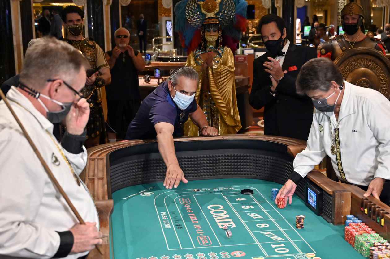 Caesars stock spikes after execs say ‘weekends in Las Vegas are sold ...