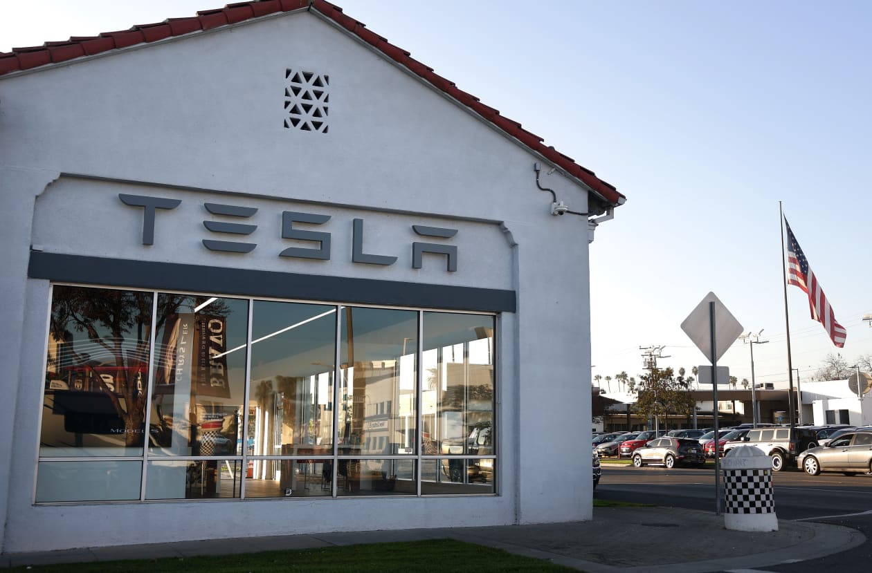 Tesla faces more risk than its stock reflects, prompting a downgrade ...