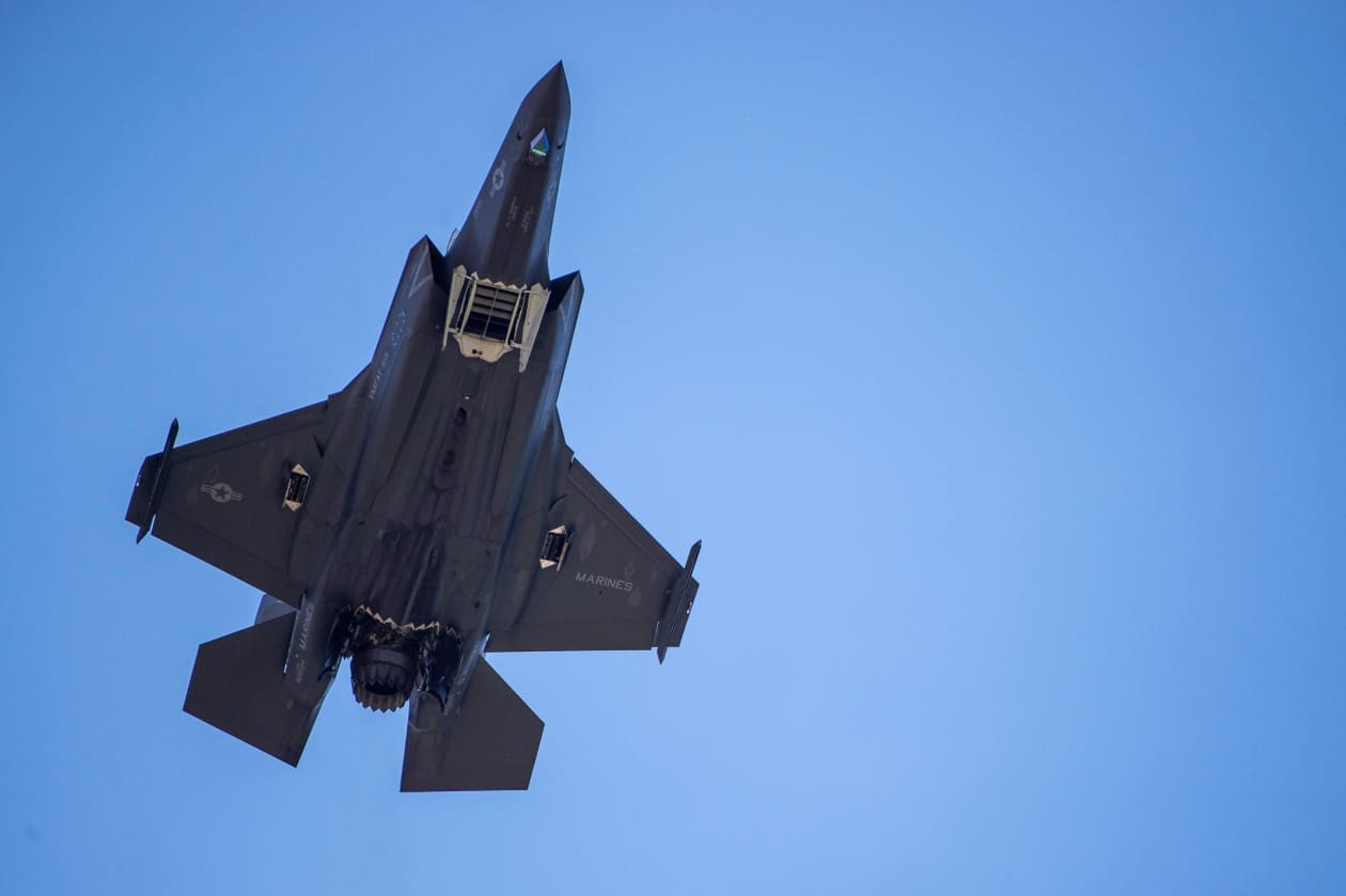 Officials find debris from F-35 fighter jet that crashed in South ... Officials find debris from F-35 fighter jet that crashed in South ...