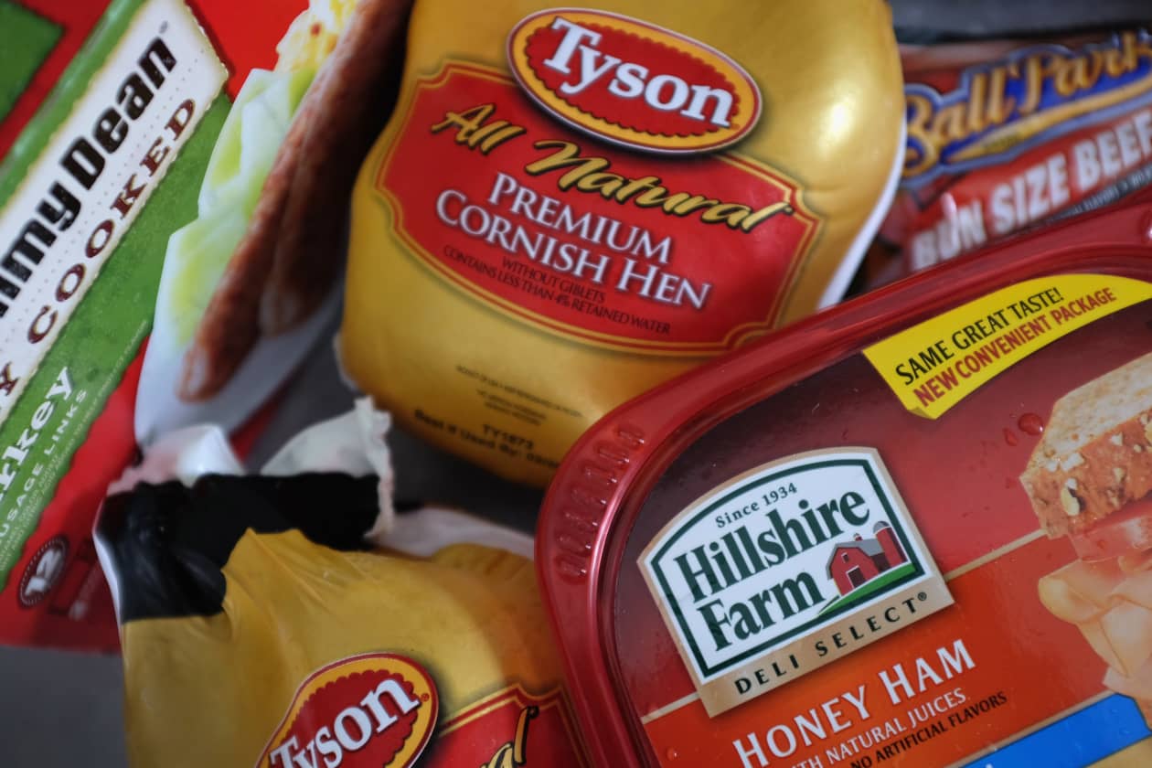 Tyson Foods stock slides after meat producer swings to surprise loss ...