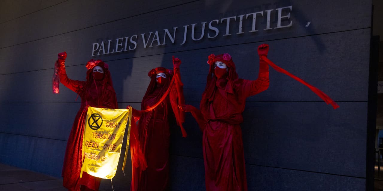 Dutch activists sue Shell over emissions as tapping courts in climate ...