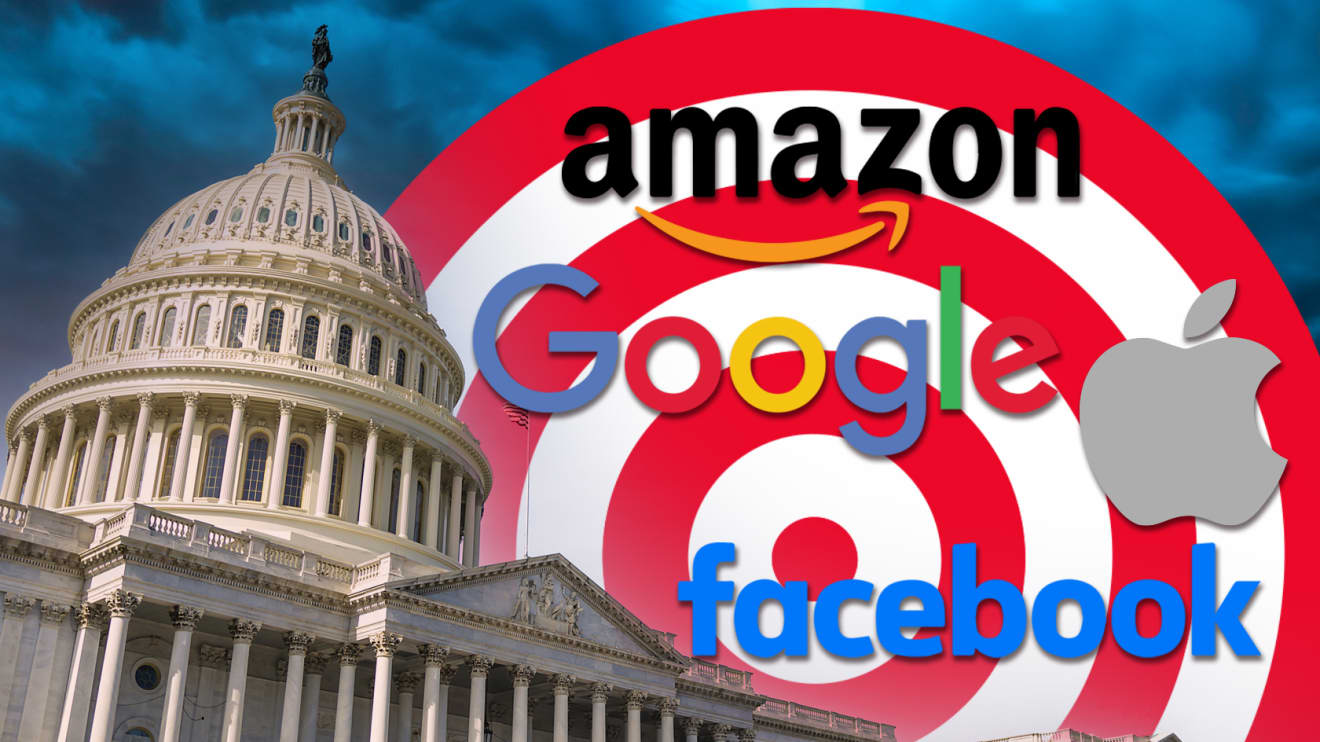 Facebook and Amazon set records in annual spending on Washington ...