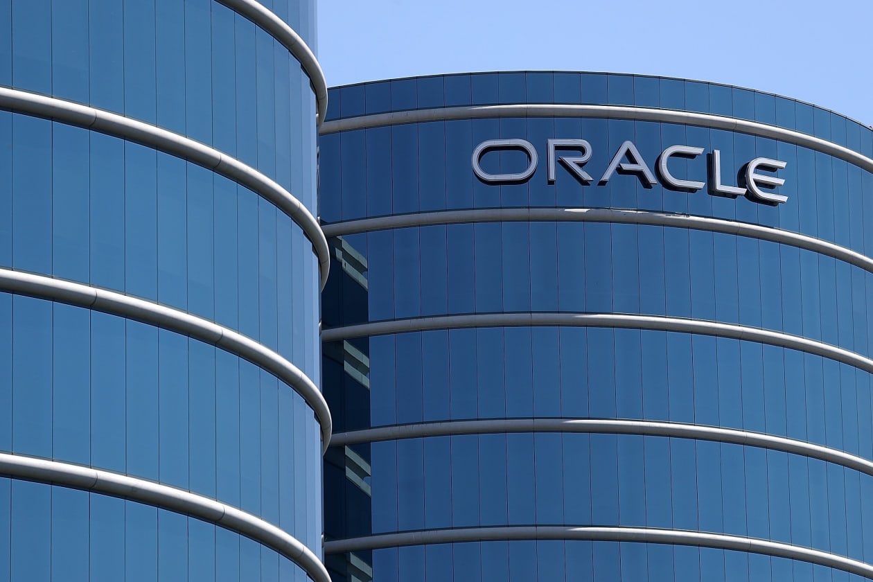 Oracle gives rosy growth forecast, sending the stock soaring further ...