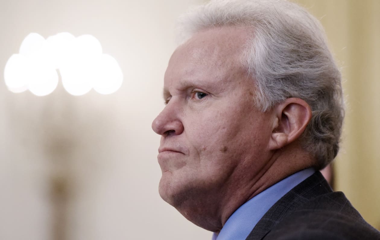 Former GE CEO Jeff Immelt was asked about the company’s accounting ...