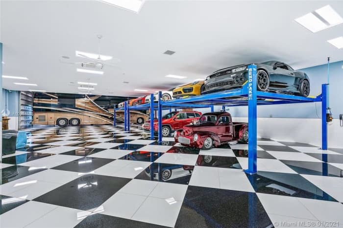 Take a look inside race car driver Johnny Gray's $32.5 million Florida ...