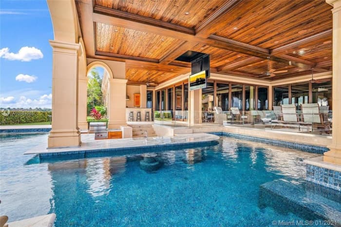 Take a look inside race car driver Johnny Gray's $32.5 million Florida ...