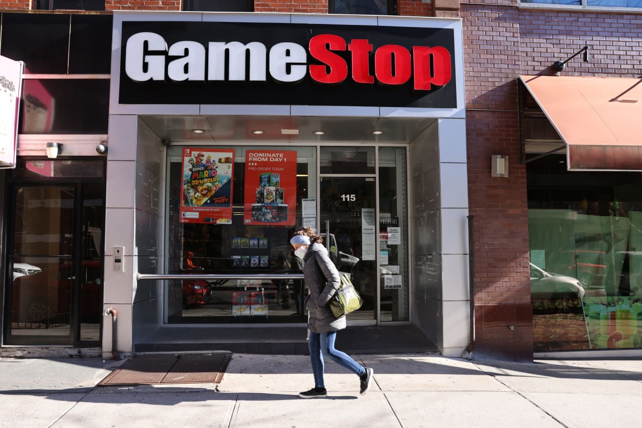 Original meme stock GameStop sees its biggest daily decline in over a ...