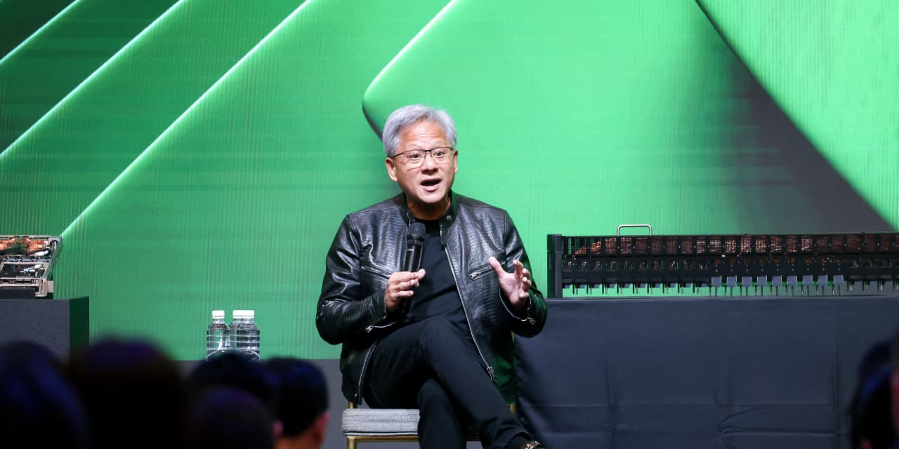 Opinion: Nvidia and Meta CEOs trade praise during AI tech-bro chat at graphics show - MarketWatch