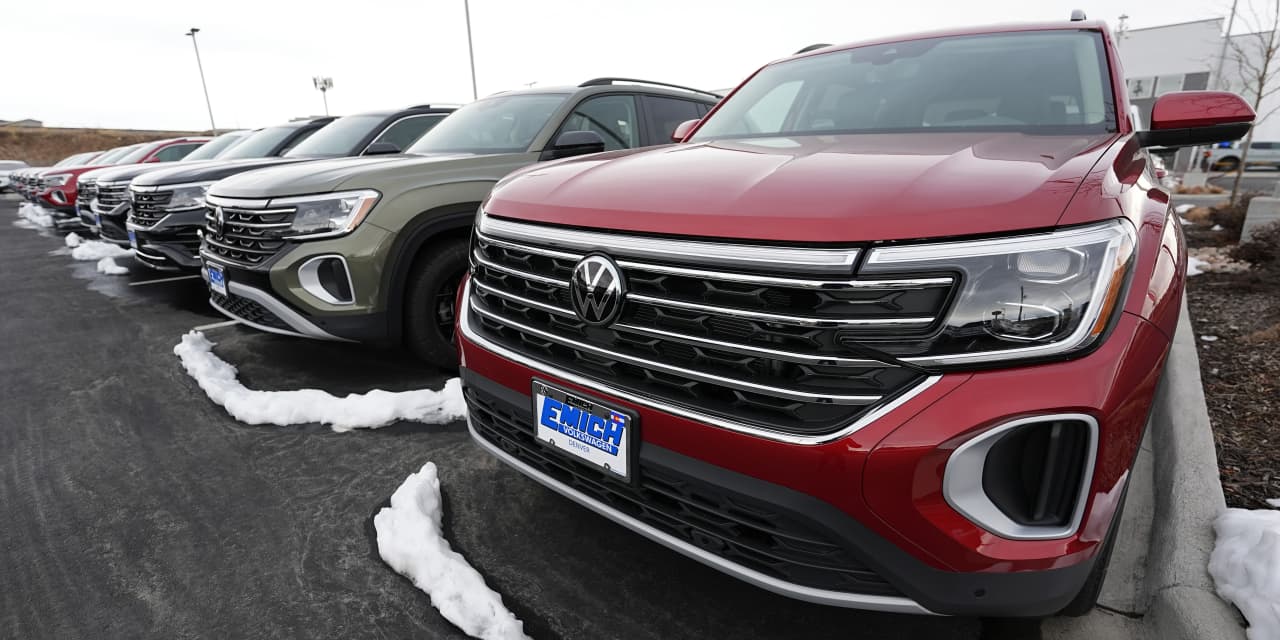 VW shares slip on plan to spend up to $5 billion in Rivian deal ...