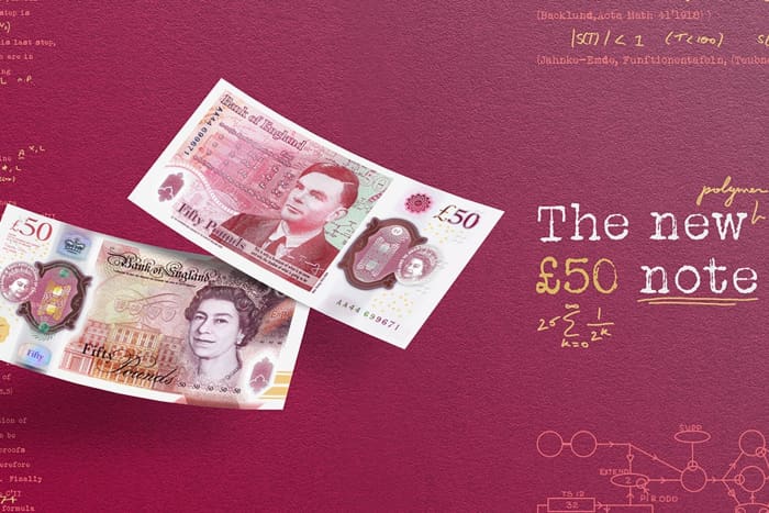 Britain’s new £50 Alan Turing note officially enters circulation on ...