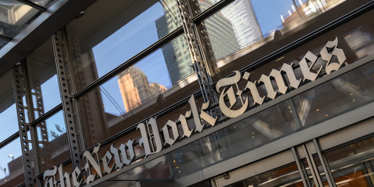New York Times’ stock slides 4% after revenue falls short of estimates ...