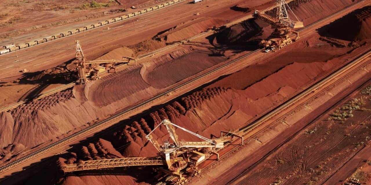 Mining stocks slip as China woes hit iron ore prices - MarketWatch