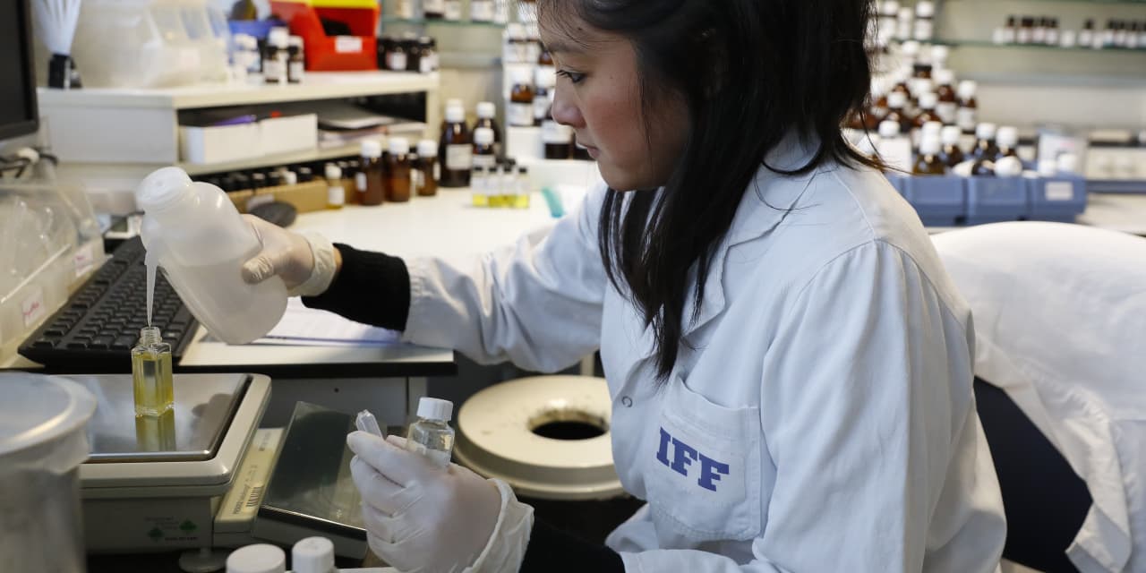 IFF stock plunges nearly 20% as inventory costs fuel big miss, sales ...