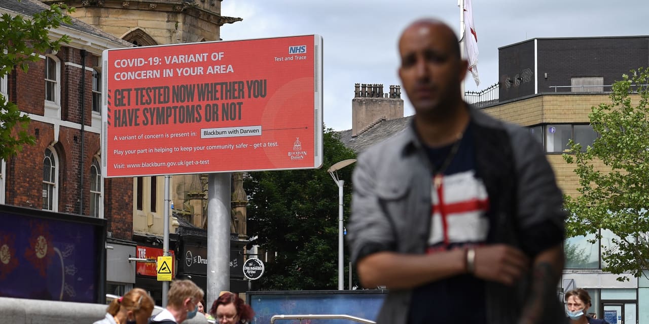 The U.K. has vaccinated 80% of adults but Delta variant cases are surging. What it means for the ...