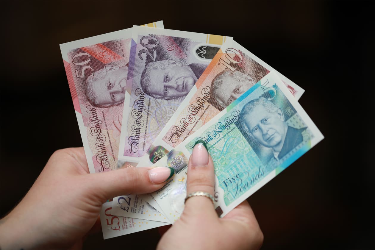 King Charles III banknotes enter circulation for first time - MarketWatch