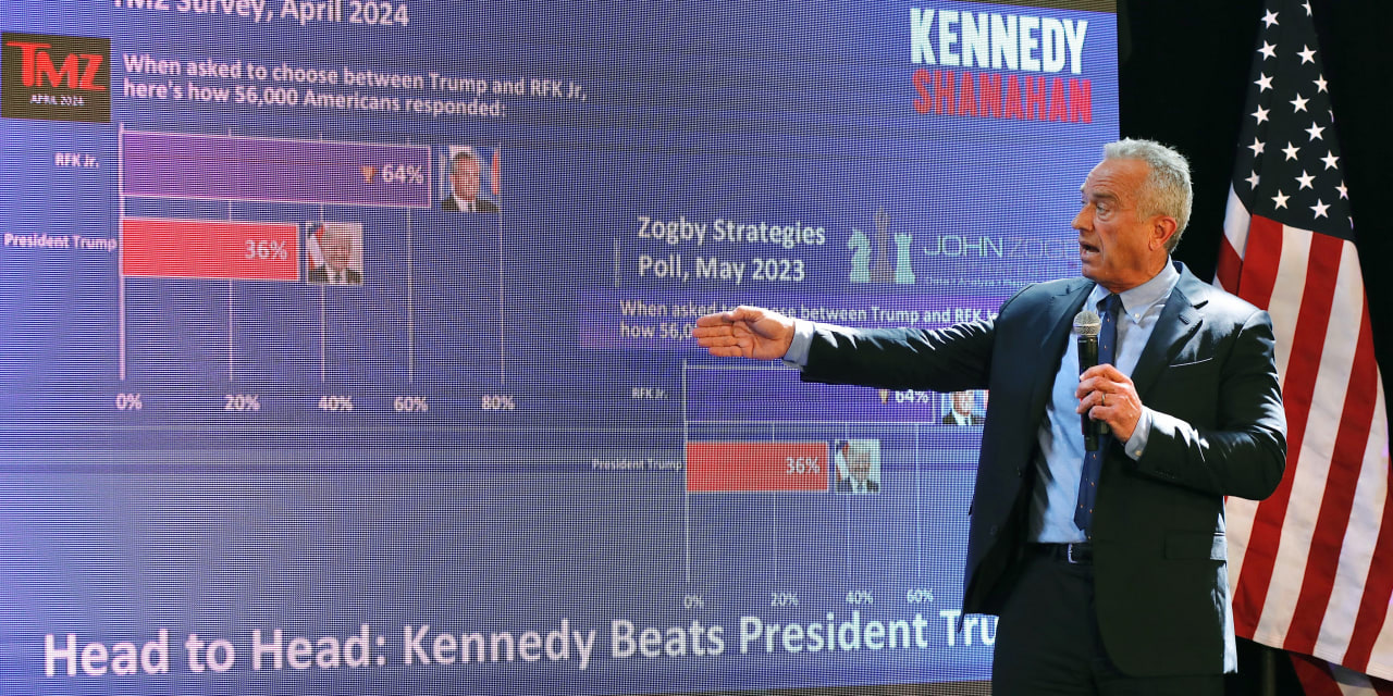 Trump and RFK Jr. both set to address Libertarian convention. Kennedy wants to debate. - MarketWatch