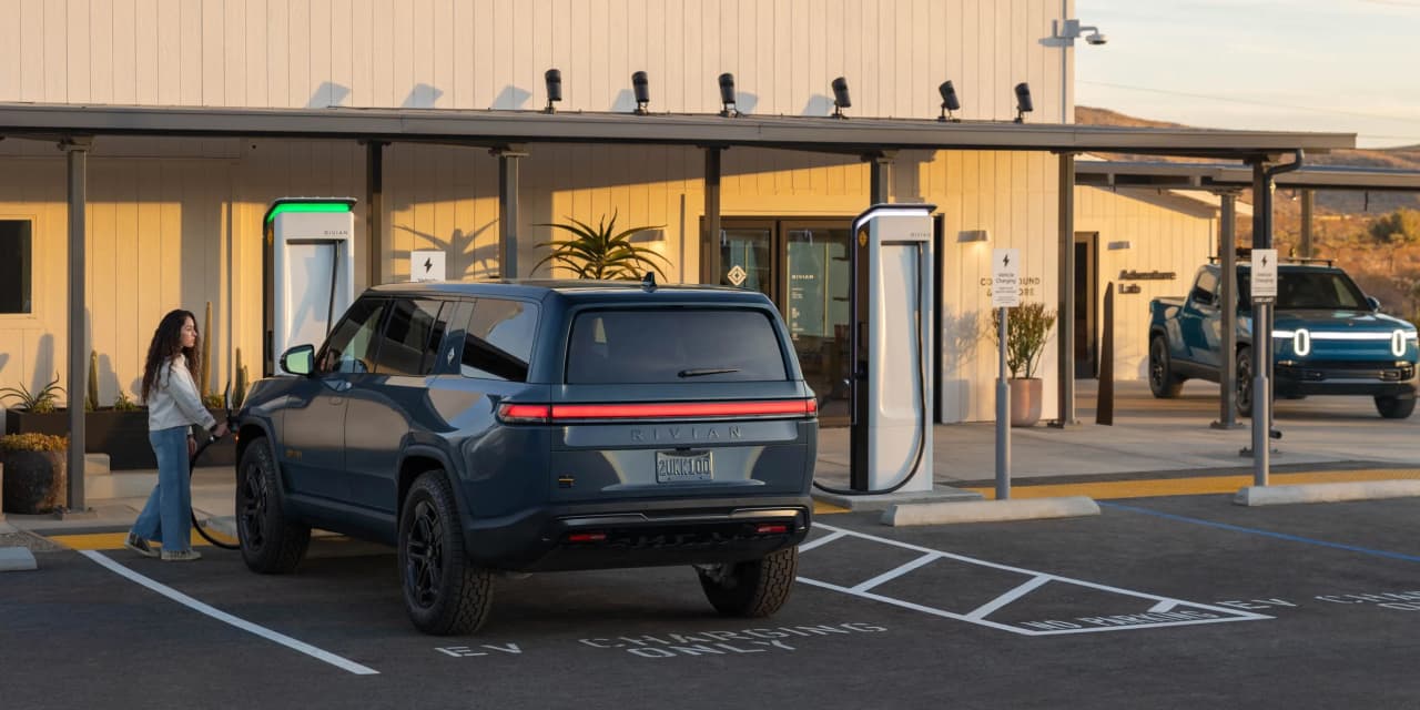 Rivian’s stock soars 13% after it’s named a strong contender in EV ...