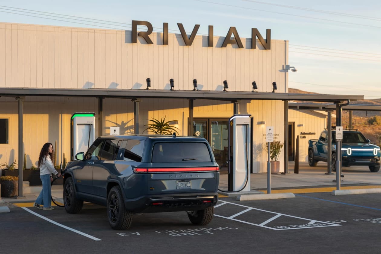 Rivian’s stock soars 13% after it’s named a strong contender in EV market over next 10 years ...