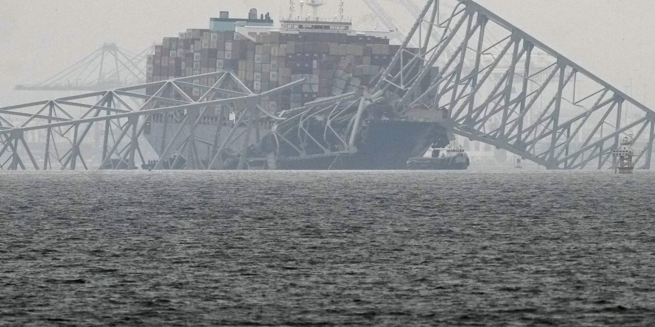 Cranes arriving to start removing wreckage from deadly Baltimore bridge ...