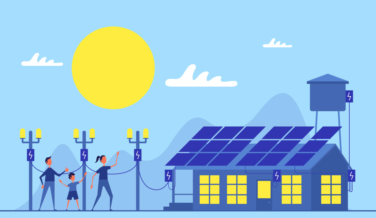 Solar Energy Animated Images