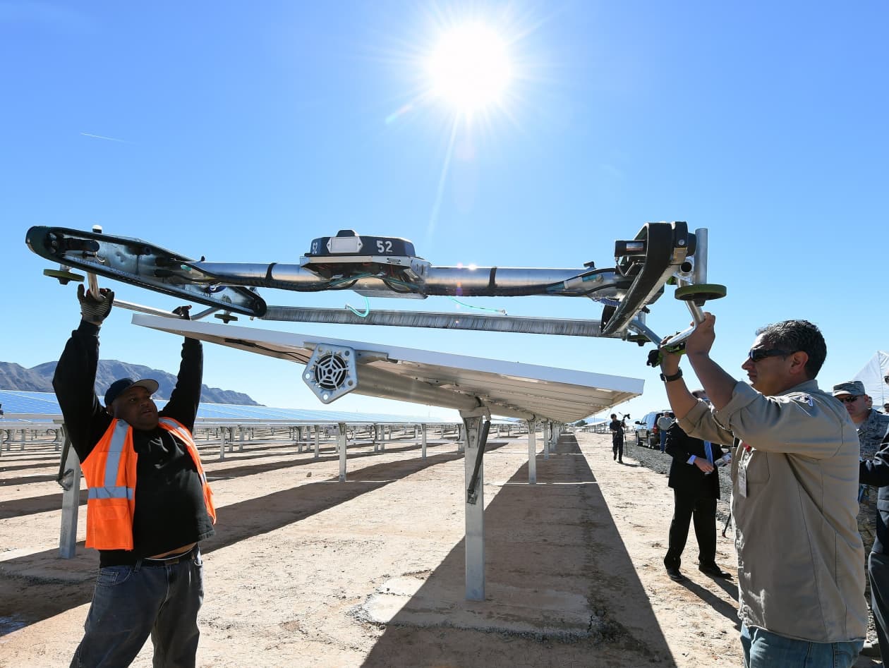 Solar stocks are rallying, with boosts from Tesla and China - MarketWatch