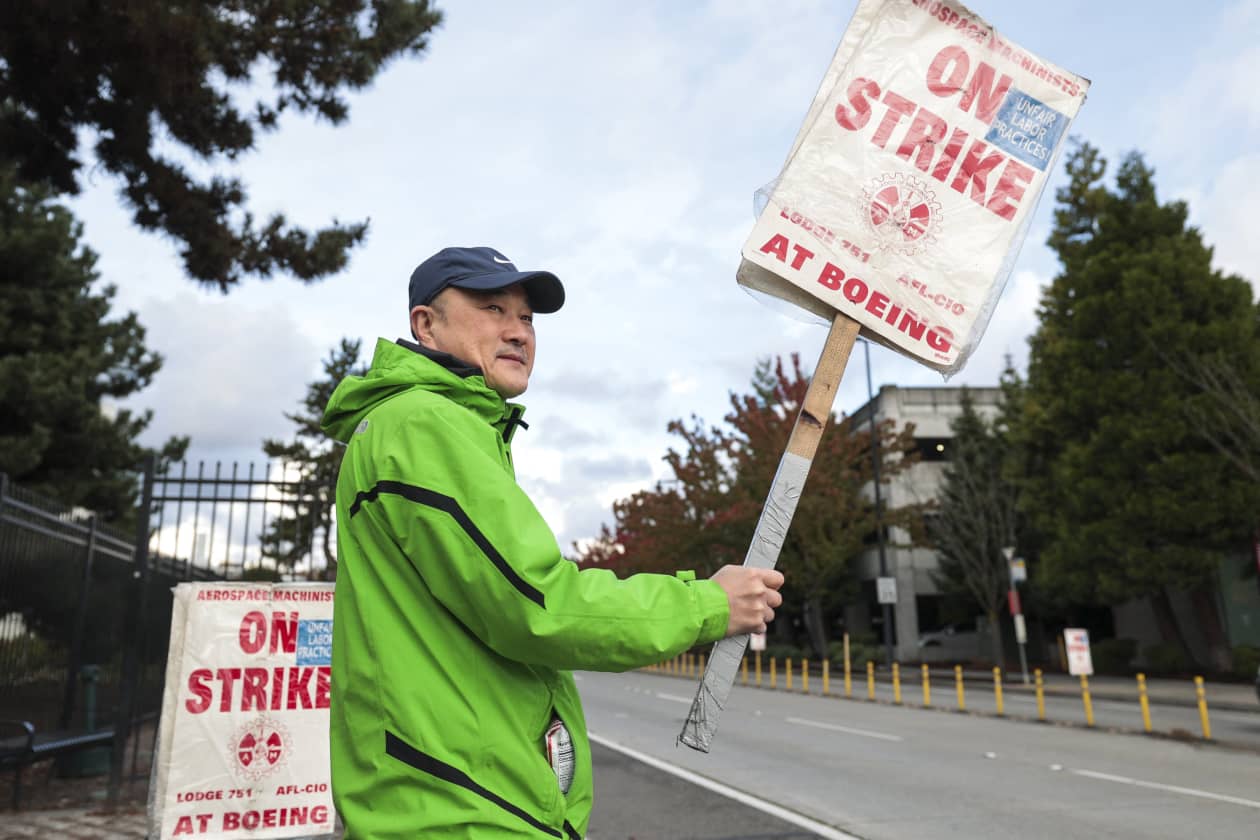 U.S. industrial output battered for second month by Boeing strike ...
