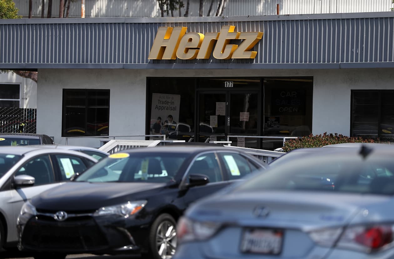 Hertz booked a $1 billion charge as the value of its cars dropped ...