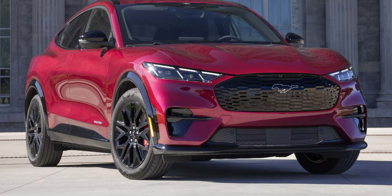 The 2025 Ford Mustang Mach-E is sporty and fast, with SUV practicality ...