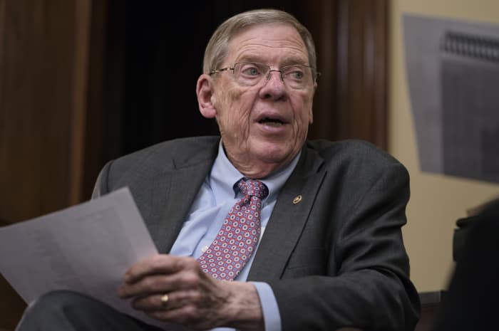 Johnny Isakson, former Republican senator from Georgia, dies at 76 ...