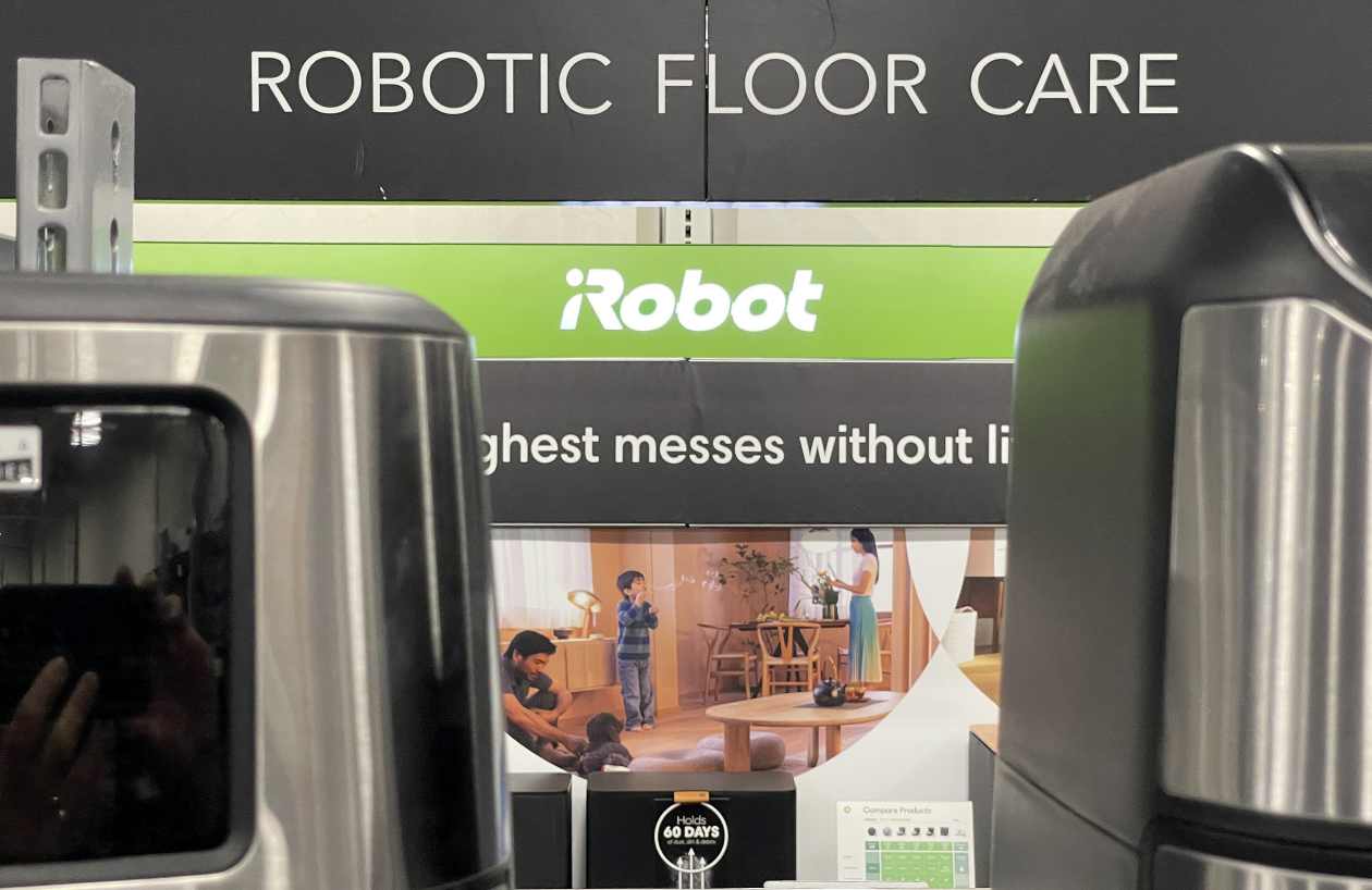 Roomba vacuum maker iRobot warns it may go bust, sending stock down 30% ...