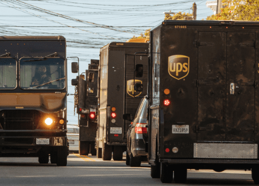 UPS stock rockets toward a record after big profit and revenue beats ...
