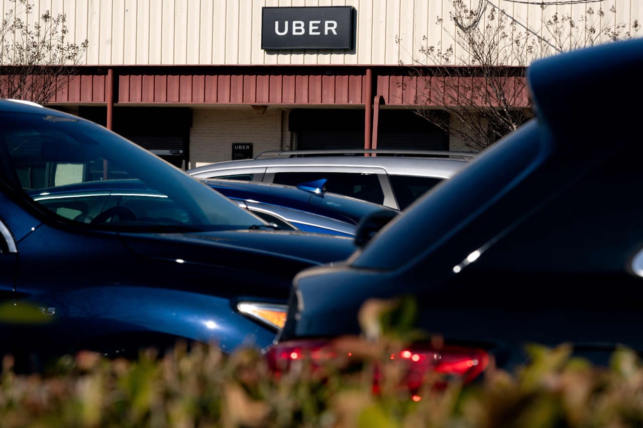 Uber Office Parking Lot