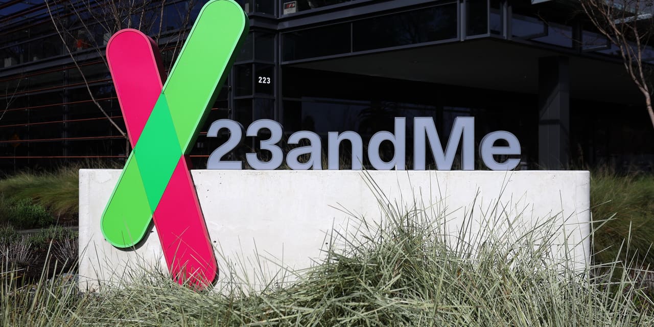 23andMe shares slide more than 15% as lower services revenue hits Q3 ...