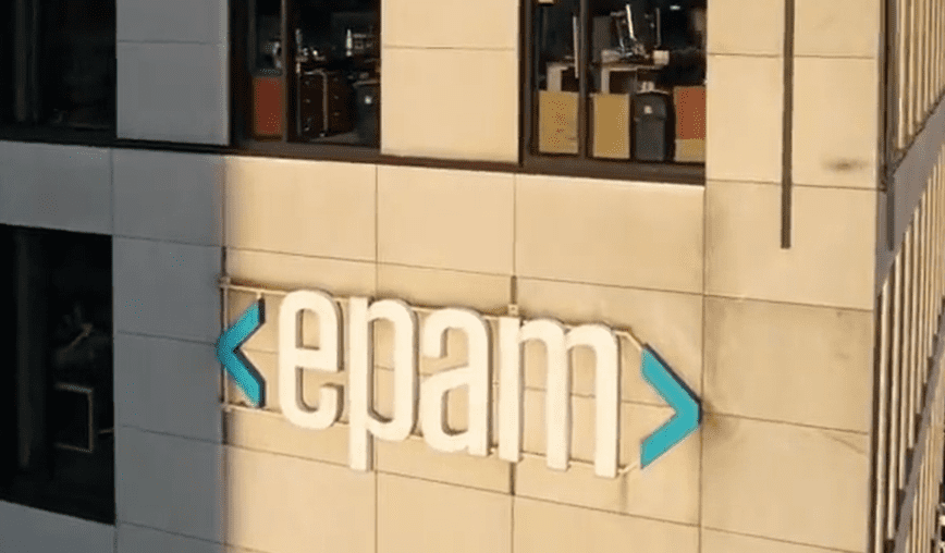 Epam New Logo EPAM Systems Company Logo Editorial Photography. Image