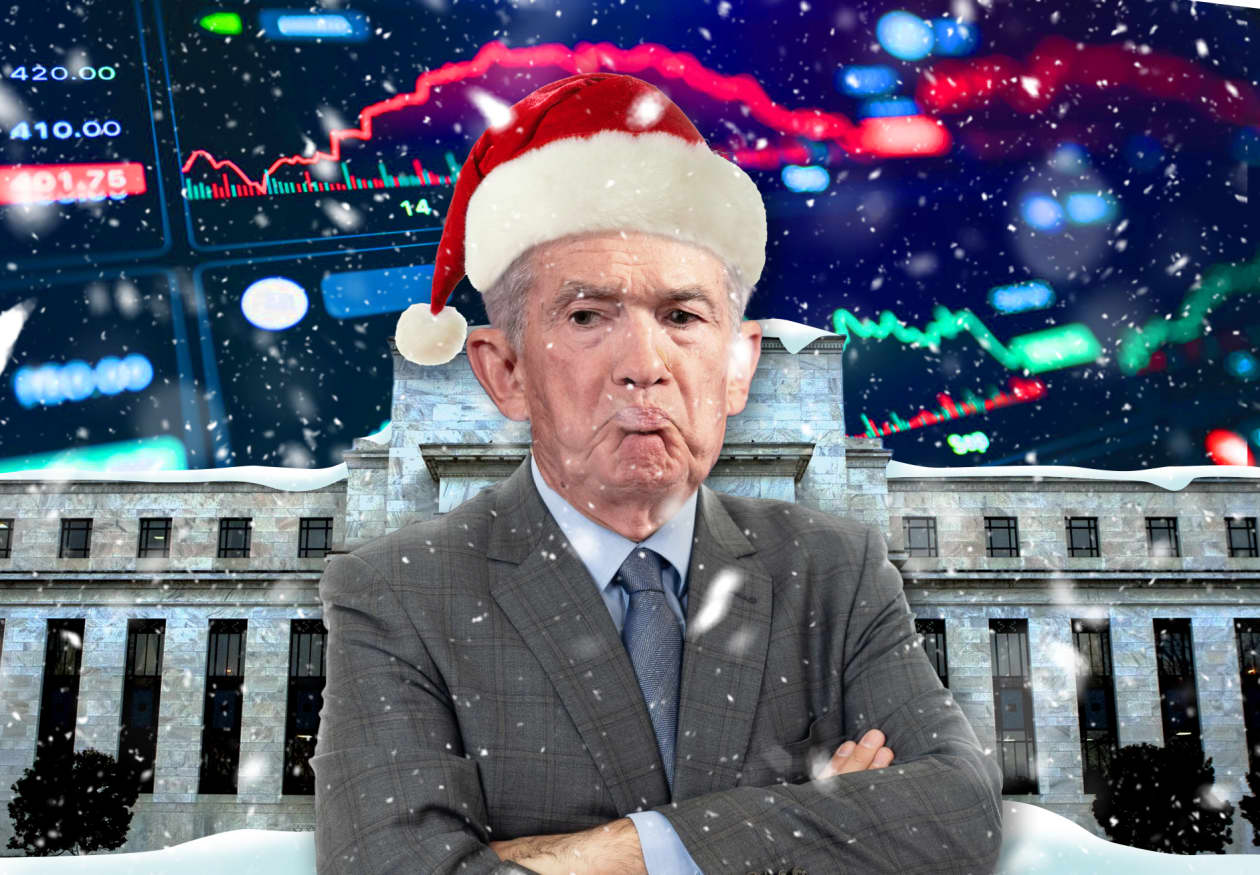 The stock market is up 27% ahead of the final Fed meeting of the year ...