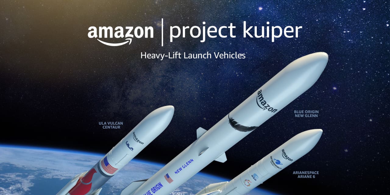 Amazon lines up 83 rocket launches for Project Kuiper, its affordable ...