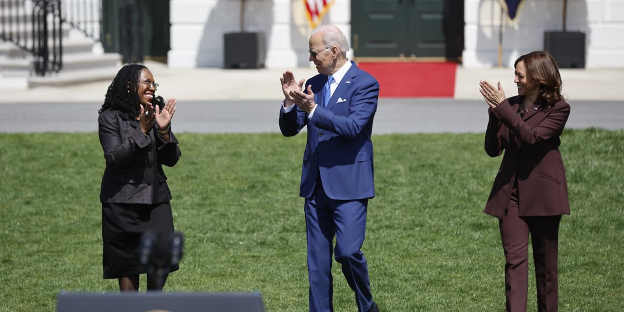 Biden and Harris set to attend Supreme Court investiture of Ketanji ...