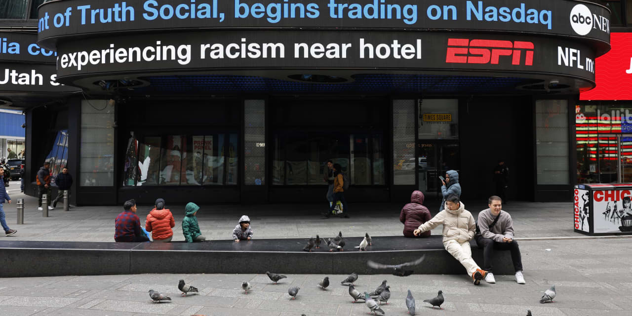 Trump media stock ‘DJT’ drops as president-elect moves entire $4 ...